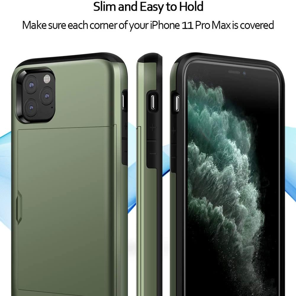 Slide Card Case For iPhone